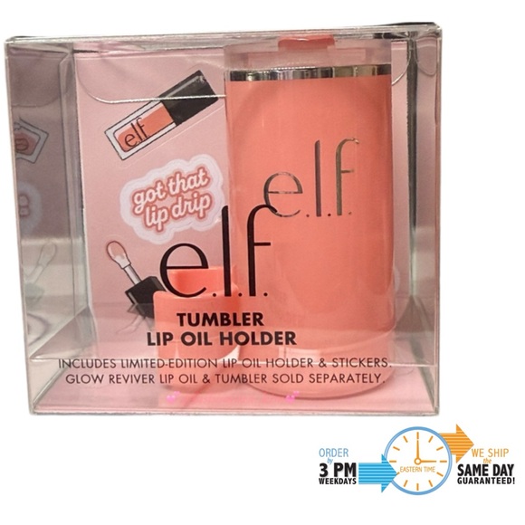 ELF | Dining | Elf X Stanley Tumbler Lip Gloss Holder Coral Fixation ...